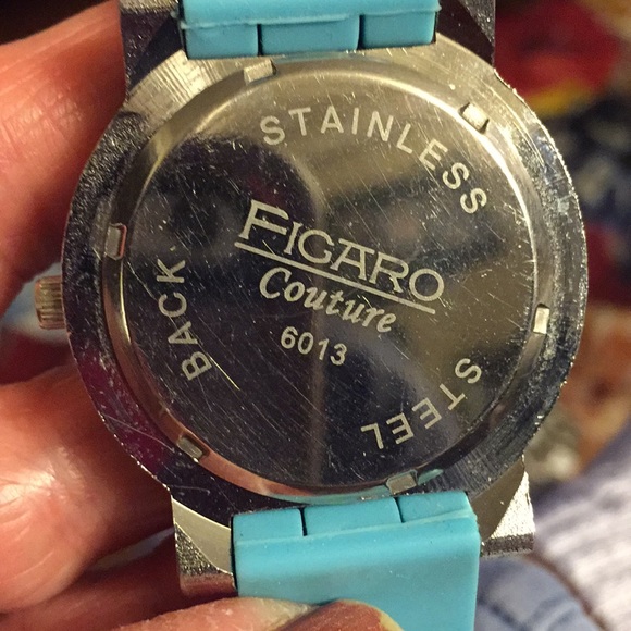 figaro couture | Accessories | Figaro Couture Teal Colored Watch | Poshmark